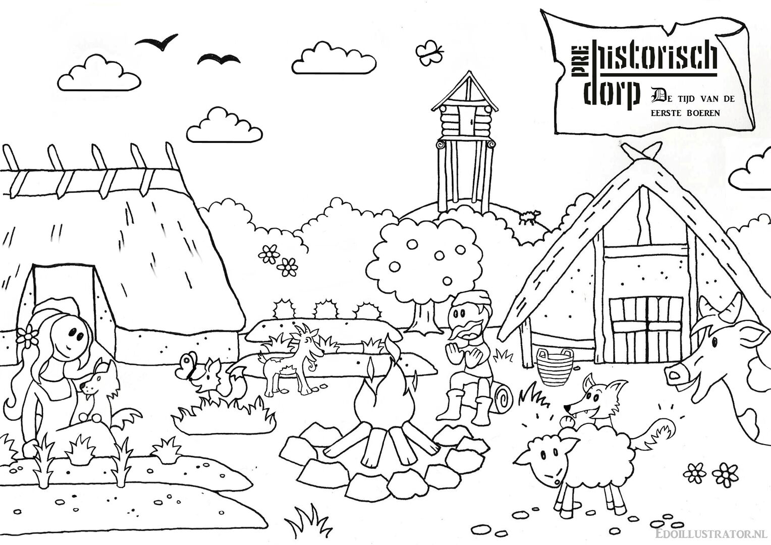 Kleur Ons Verleden PreHistorisch Dorp Kleur Ons Verleden PreHistorisch Dorp